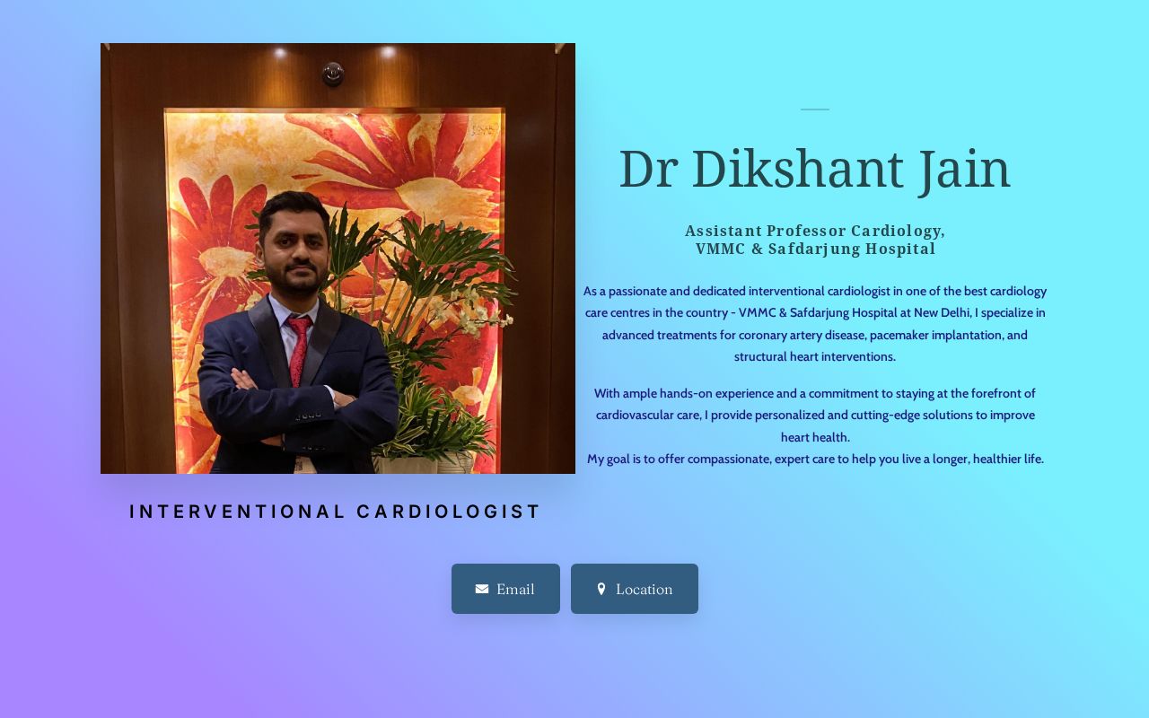 Dr Dikshant Jain